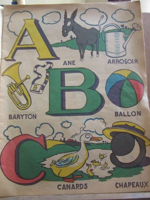 COLORIAGE: A.B.C. dessins de For/ Les Editions des Enfants de France ...
