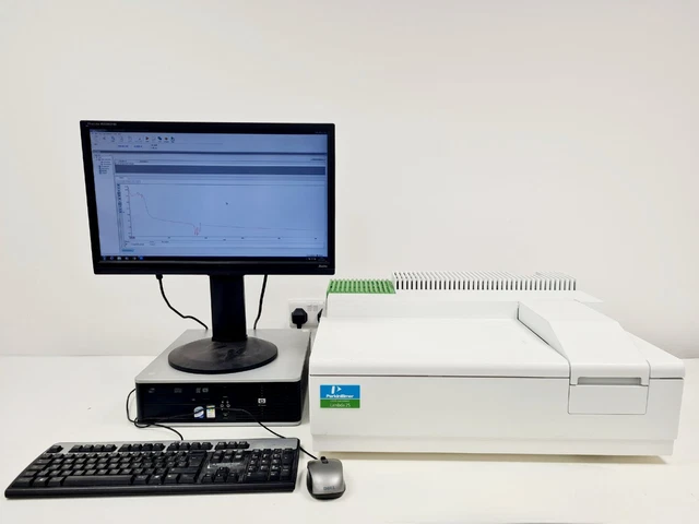 PERKIN ELMER LAMBDA 25 UV/VIS Spectrometer System with UV Winlab ...