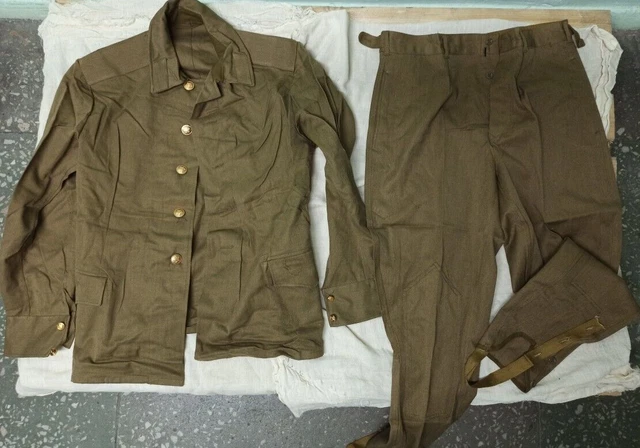 USSR RUSSIAN MILITARY Afghan War Summer Uniform Soviet Army Soldier ...