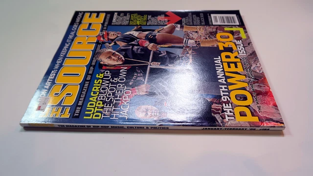 THE SOURCE MAGAZINE Issue #184 Jan/Feb 2005 Ludacris DTP $14.50 ...