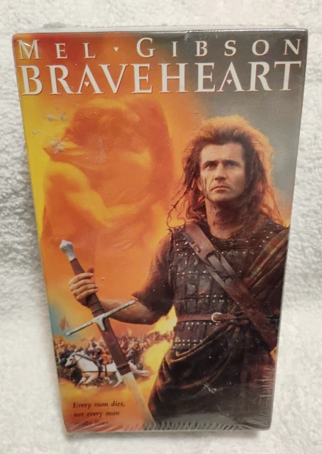 BRAVEHEART VHS VIDEO Tape 1996 2-Tape Set William Wallace Mel Gibson £8 ...