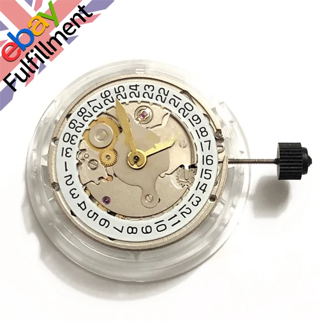 21600BPH DATE @ 3 Mechanical Automatic Watch Movement for ETA 2824 ...