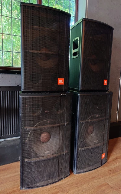 JBL M SERIES 2x M330 + 2x M355 Mkii full range PA speakers 1.4k £720.00 ...