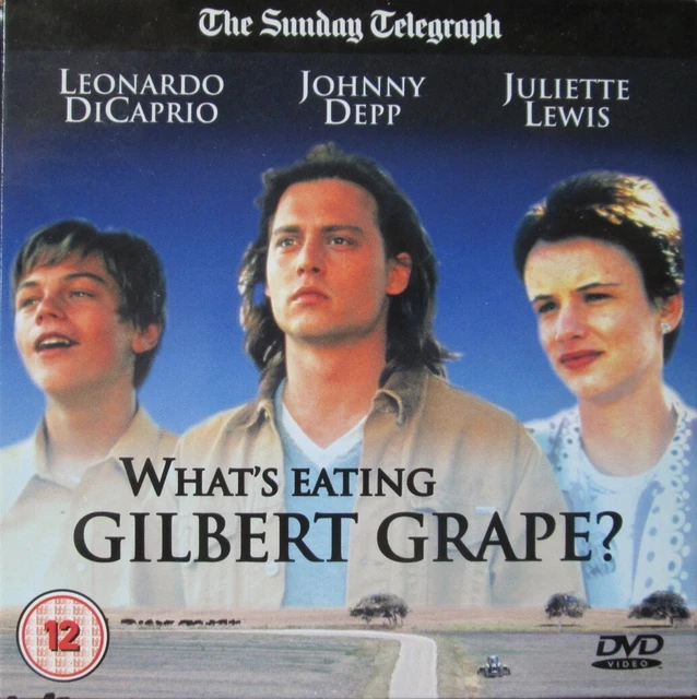 WHATS EATING GILBERT Grape B Dvd Johnny Depp Leonardo Di Caprio Juliette Lewis £1.44 - PicClick UK