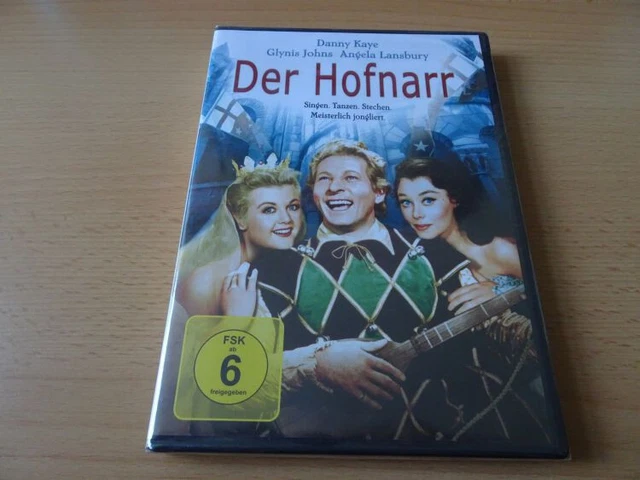 DVD DER HOFNARR - Danny Kaye + Angela Lansbury - 1955 - NEU/OVP EUR 11,99 - PicClick IT