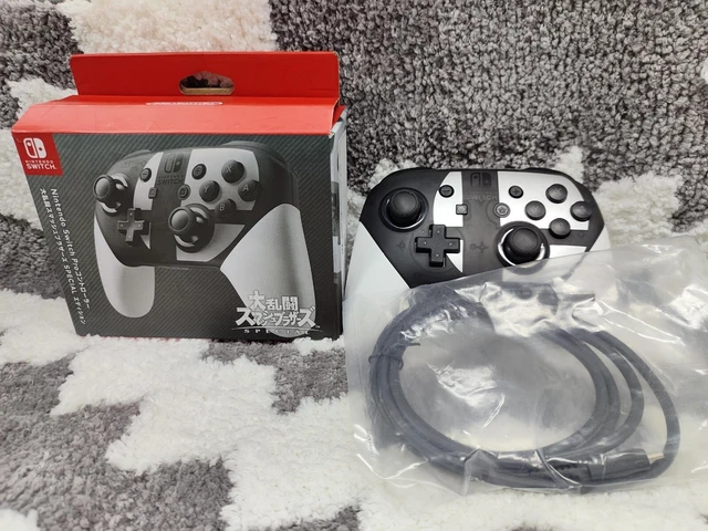 NINTENDO SWITCH PRO Controller - Super Smash Bros. Ultimate Edition US ...