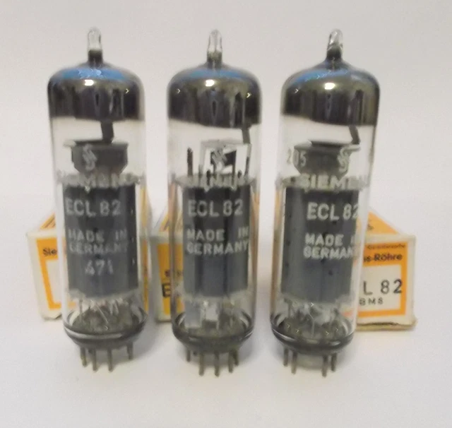 ELEKTRONENRÖHREN RADIORÖHREN 3X ECL82 Siemens mit Raute neu EUR 55,00 - PicClick DE