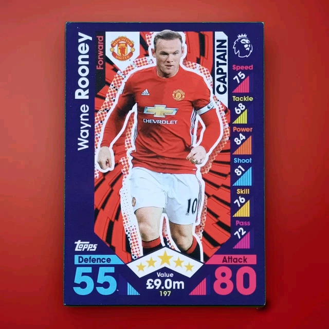 Wayne Rooney Match Attax FOR SALE! - PicClick UK