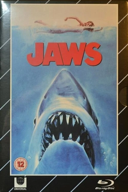 JAWS VHS RANGE 1975 Blu-ray Bluray Movie Film Boxset 2 Disc Box Set £79 ...