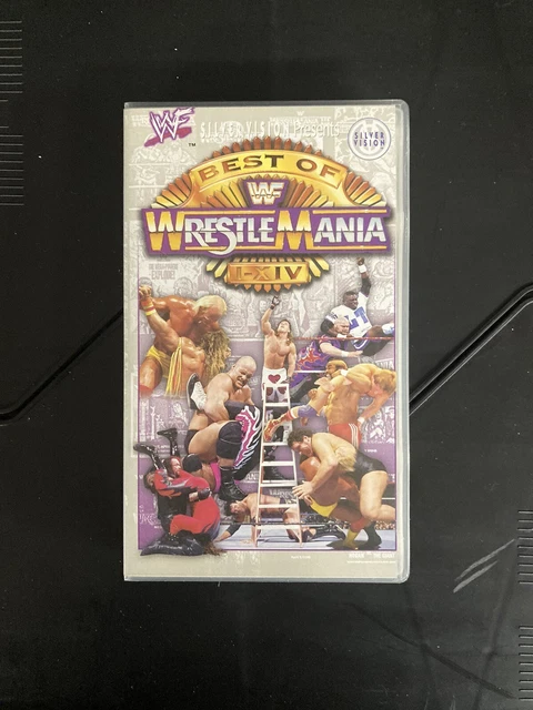 *RARE* WWF THE Best Of Wrestlemania I-XIV VHS Hulk Hogan Andre The ...