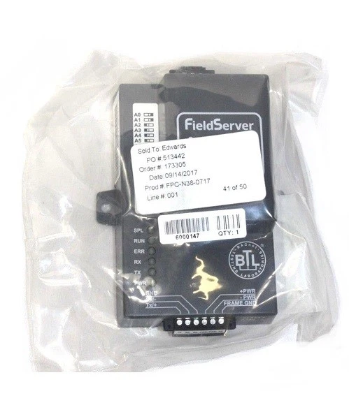 FIELDSERVER FPC-N38-0717 SERIAL Ethernet ProtoNode SMC New $149.99 ...