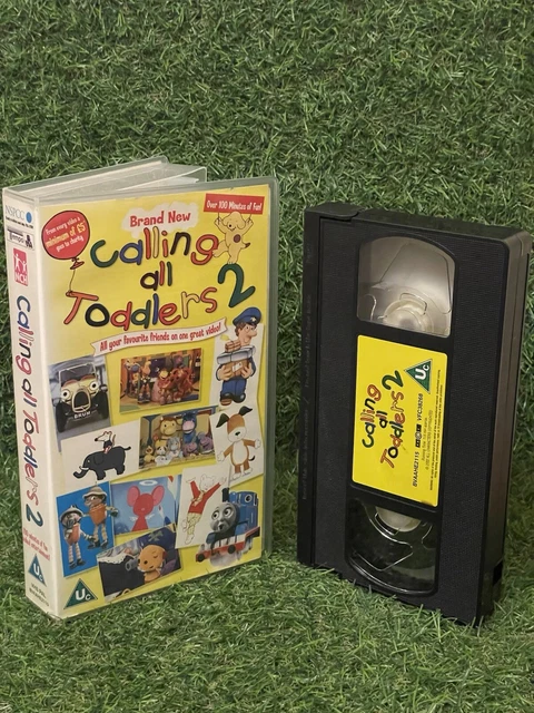 CALLING ALL TODDLERS 2 On VHS Video Cassette Tape Thomas The Tank ...