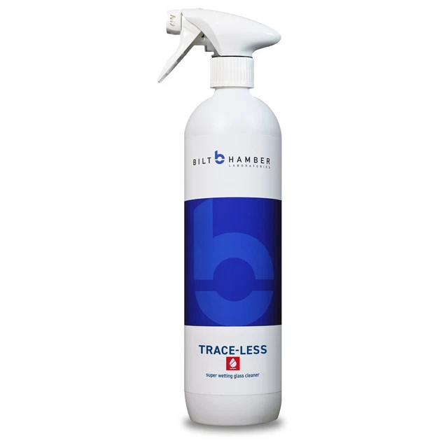BILT HAMBER TRACE-LESS Glass Cleaner - 3 x 1 Litre - Including Cloths £ ...