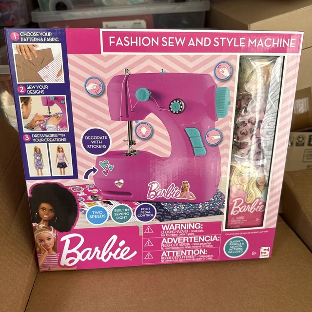 BARBIE SEWING MACHINE Sew And Style Machine $99.00 - PicClick AU