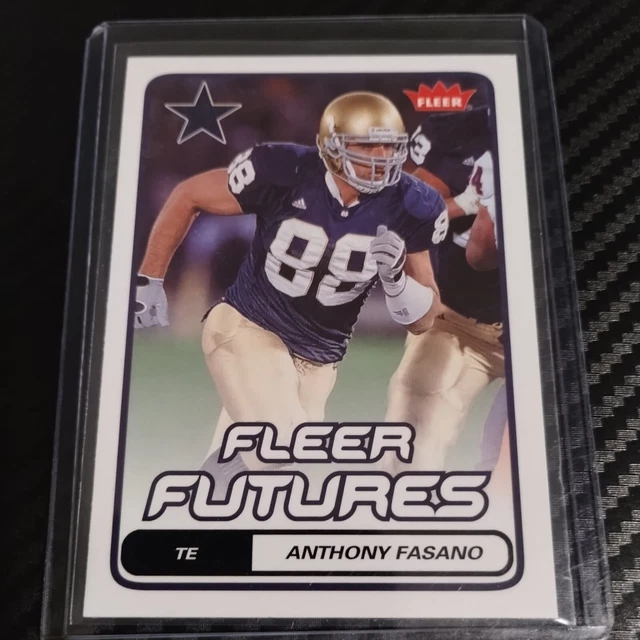 2006 FLEER #105 Anthony Fasano recrue RC Dallas Cowboys C48 EUR 1,64 ...