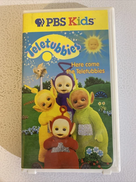 TELETUBBIES HERE COME The Teletubbies VHS PBS Kids 1998 Clamshell $12. ...
