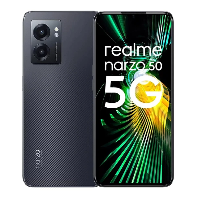 REALME NARZO 50 5G (Black RAM 4GB, 64GB) 6.6" 48MP Camera Dual SIM EUR ...