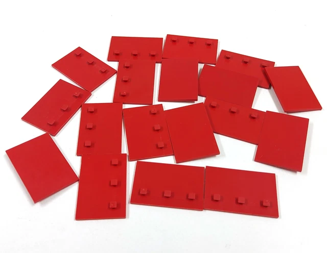 PLAQUE DE CONSTRUCTION Fischertechnik Vintage 30x45 – Rouge – 18pcs ...