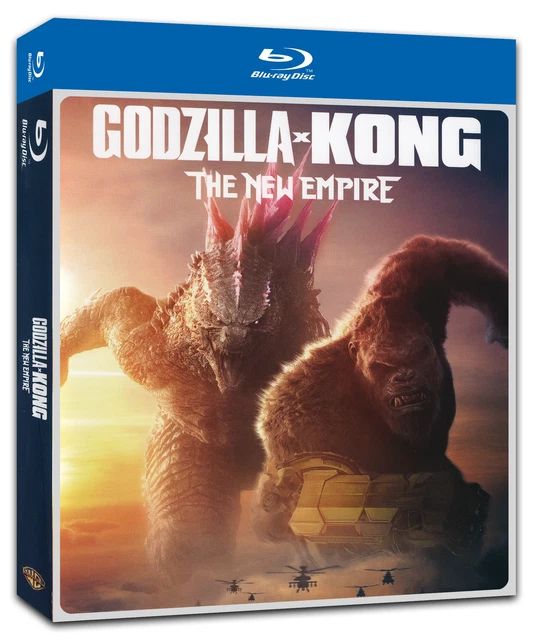 GODZILLA X KONG: The New Empire (2024) Blu-ray US Movie 1 Disc BD All ...