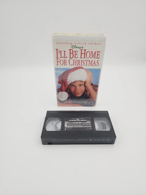 DISNEY'S I'LL BE Home for Christmas VHS Clamshell Case Jonathan Taylor Thomas B2 £7.27 - PicClick UK