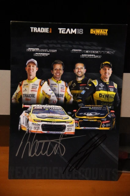 DAVID REYNOLDS/WARREN LUFF #20 Tradie Team 18 Camaro V8 Supercar Driver ...