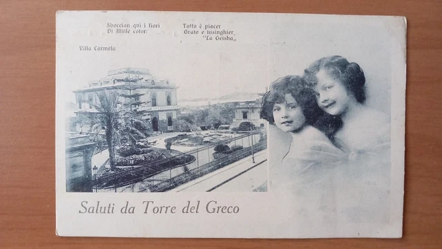 TORRE DEL GRECO - NAPOLI - SALUTI DA TORRE DEL GRECO - fp - BELLA!!! EUR 50,00 - PicClick IT