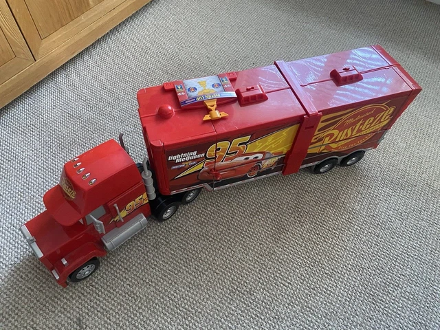 DISNEY PIXAR CARS Super Track Mack Playset £15.00 - PicClick UK