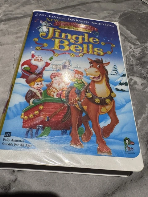 JINGLE BELLS NEW Christmas Classics Animated Vhs Clamshell 1999 - Nm ...