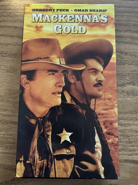 MACKENNA'S GOLD (VHS) Gregory Peck, Omar Sharif, Western Movie £5.42 ...