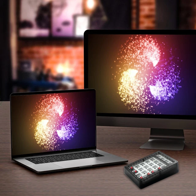 21 Key Keyboard Hot Swappable Rgb Keyboard For Accounting Finance Black £52 79 Picclick Uk