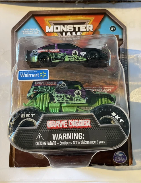 MONSTER JAM WALMART Exclusive Race Car/ Monster Truck S1 🇺🇸 Mega Rare ...