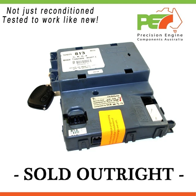 OEM BODY CONTROL Module + 2x Key FOBs BCM & Key For Holden COMMODORE ...