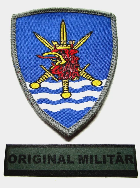 BUNDESWEHR VERBANDSABZEICHEN MULTINATIONALES Korps Nordost Uniform ...