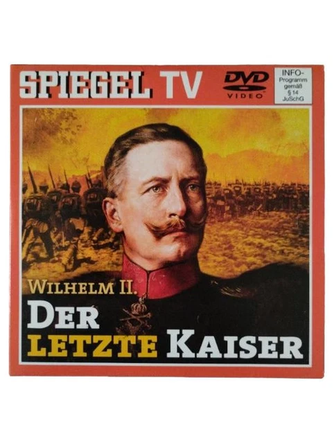 SPIEGEL TV WILHELM II. Der letzte Kaiser DVD Dokumentation EUR 2,47 ...
