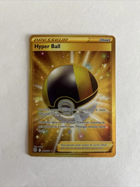 CARTE POKÉMON HYPER Ball 186/172 EB09 Epée & Bouclier Stars ...