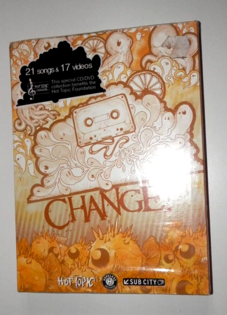 CHANGE! - VARIUOS Artists Cd + Dvd Hot Topic Sub City - Sealed EUR 14 ...
