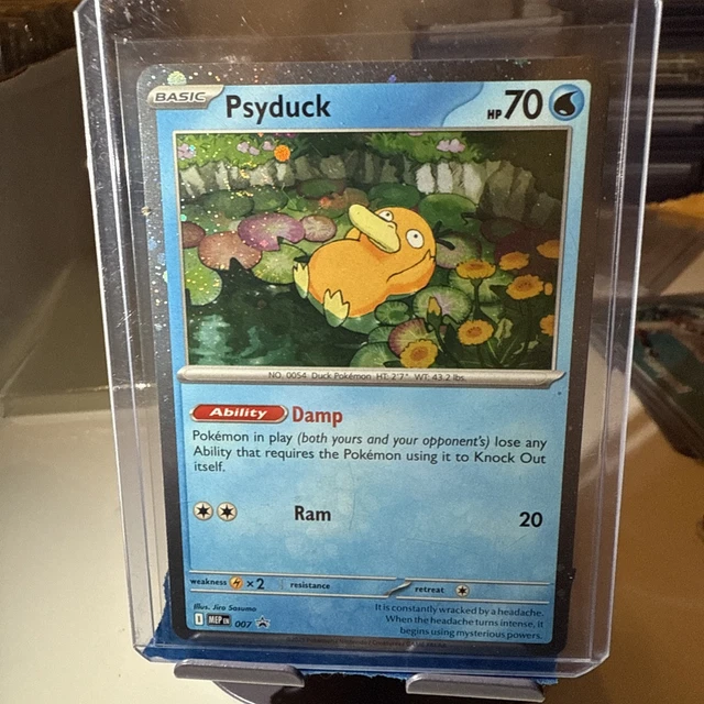 POKÉMON TCG | Psyduck MEP 007 Mega Evolution Black Star Promo NM £10.93 ...