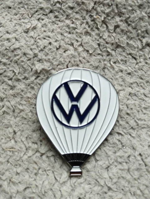 PIN S MONTGOLFIERE vw volkswagen blanche 4 x 3 cm en peinture non email ...