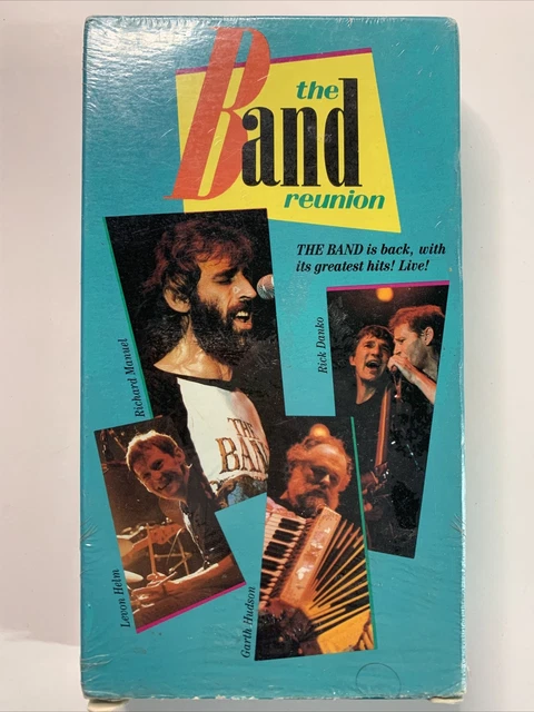 THE BAND REUNION (VHS, 1984) Richard Manuel Rick Danko Levon Helm Garth ...