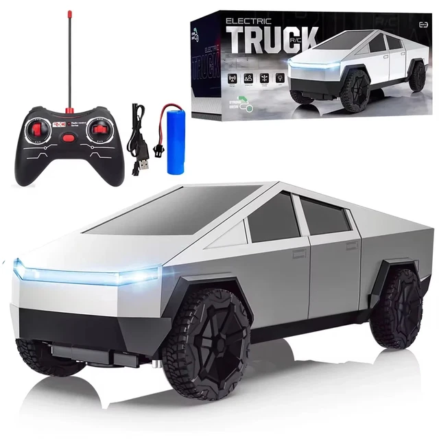 1:24 RC CYBERTRUCK Pickup 4WD Off-Road Remote Control Car, 27Mhz High ...