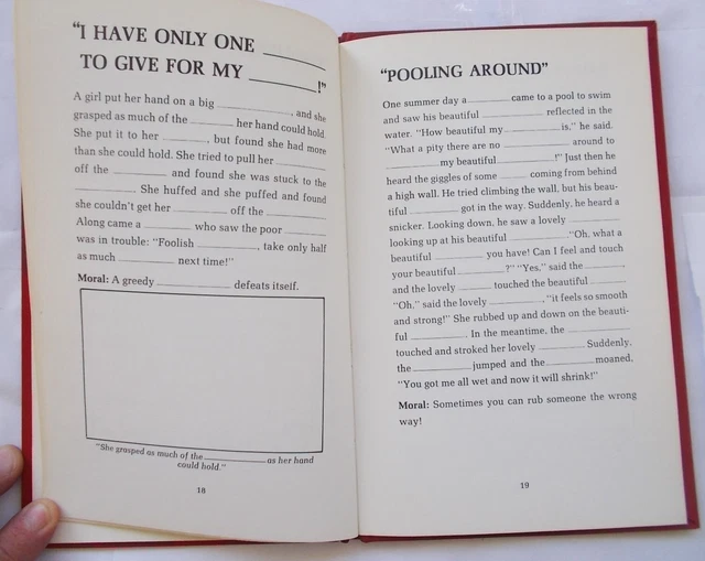 DO-IT-YOURSELF 'DIRTY' BOOK 1969 Fill-in-the-Blanks Limericks ...