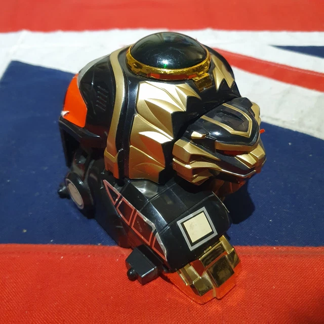VINTAGE MIGHTY MORPHIN Power Rangers MEGAZORD THUNDER ZORD Black Gold ...
