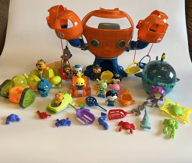OCTONAUTS OCTOPOD CBEEBIES With Figures Vehicles Accessories & Sea ...