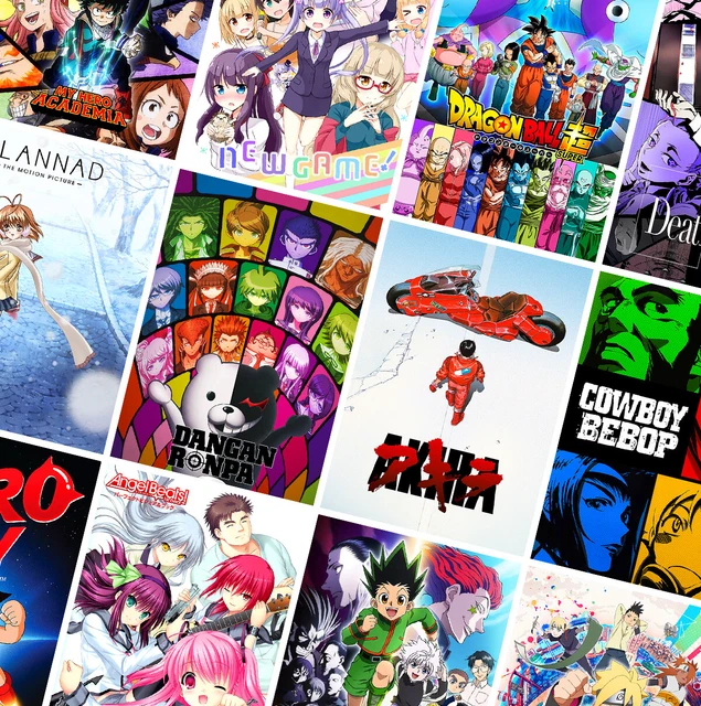 ANIME POSTERS PRINTS Manga Series - A4 A3 A2 Home Deco Wall Art Gift ...