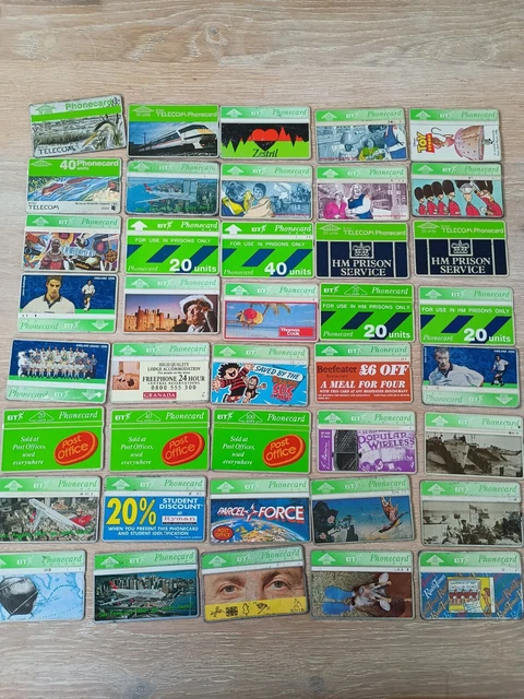 CHOOSE YOUR BT Phonecard - Optical - Various £1 each - Combine Postage ...