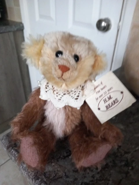 HM H.M. BEARS Teddy Bear - Hand Made Jointed Collectors Bear - 1997 ...