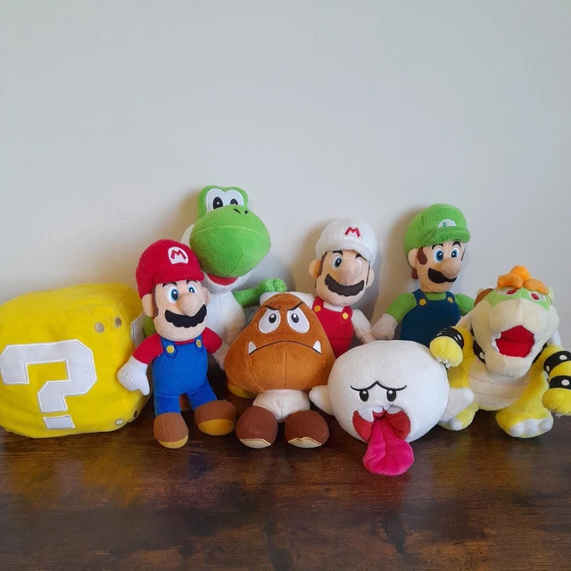 SUPER MARIO PLUSH Bundle Nintendo Soft Toy Teddy Collectable x8 £21.48 ...