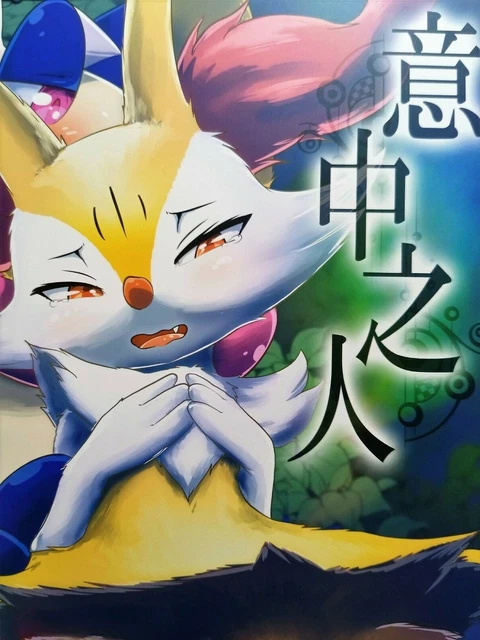 DOUJINSHI KEMONO POKEMON Kawazoko (B5 - 40 Pages) Braixen x Greninja ...