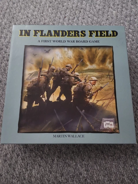 IN FLANDERS FIELD - First World War Board Game WW1 IWM. Complete ...