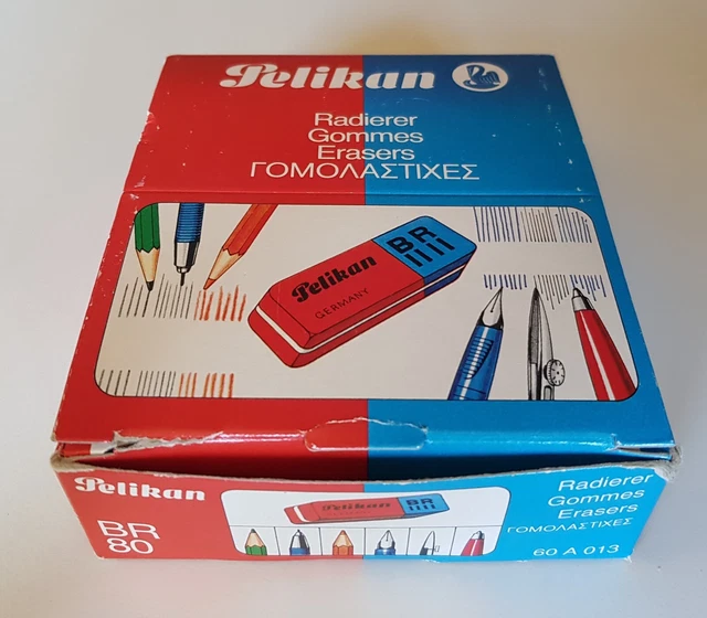 PELIKAN RADIERER ALT 84 Stück West-Germany Radiergummis 80er-Jahre in ...